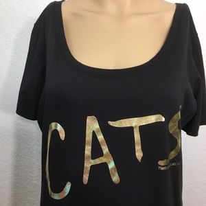 Creative Goods | Tops | Cats Broadway Musical Scoop Neck Tee | Poshmark